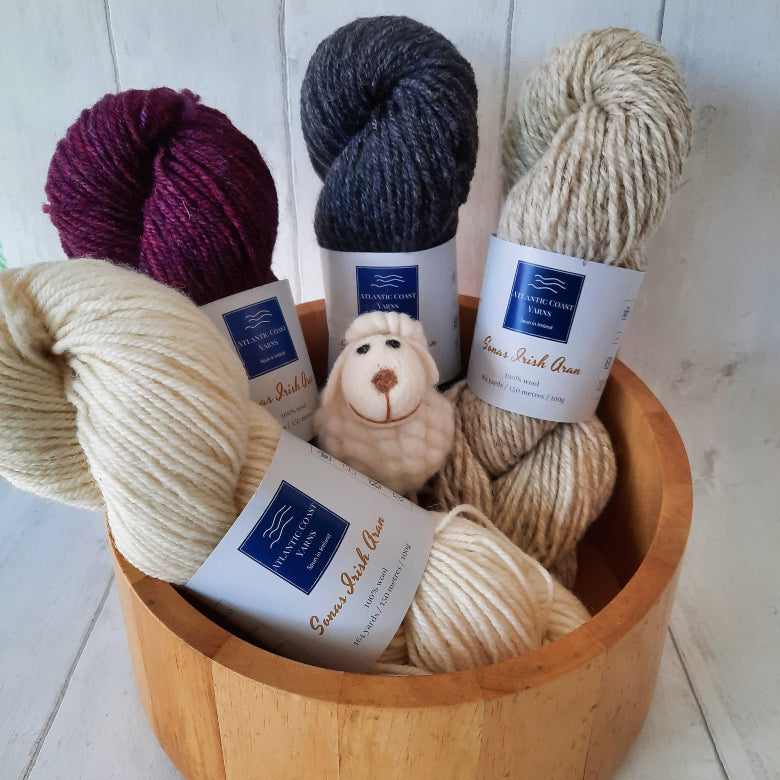 Atlantic Coast Yarns - Sonas Irish Aran 100g — Stitch'n Knit Store